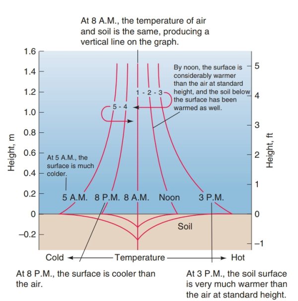 Earth's Surface and Air Temperature - EazyBio